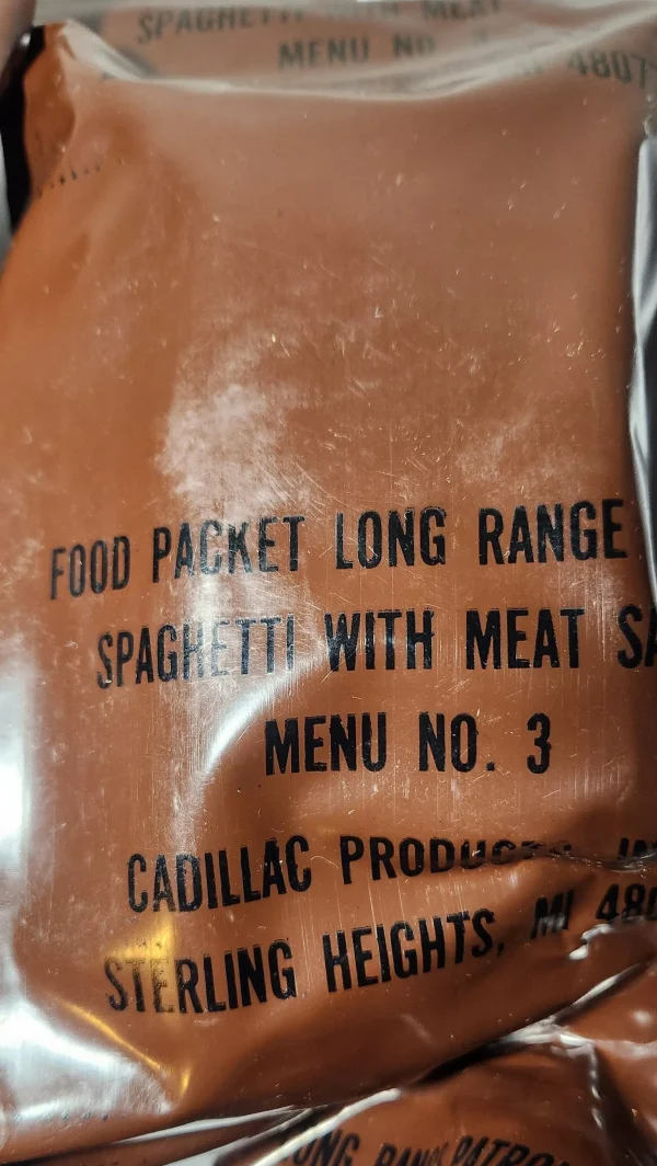 Vintage Vietnam Era Long Range Patrol Ration (LLRP) - Outdoor Store