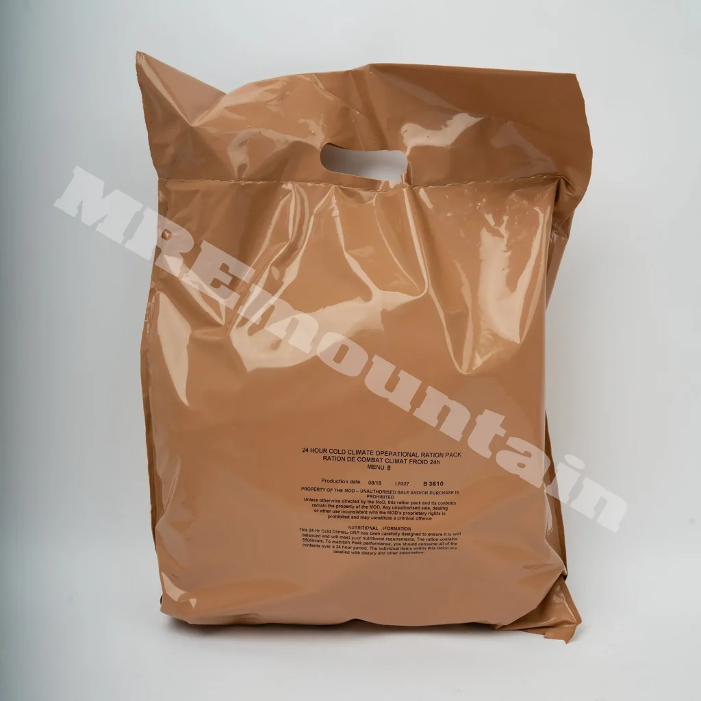 UK British Army Cold Climate 24 hour Ration Pack MRE - Outdoor Store